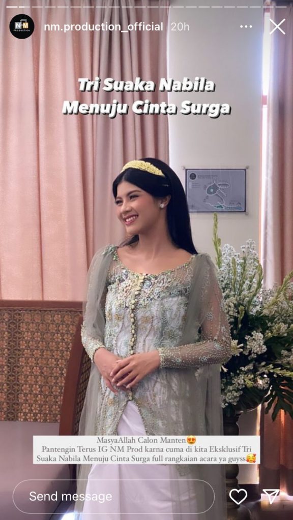 OTW Halal Inilah Potret Siraman Nabila Maharani dan Tri Suaka